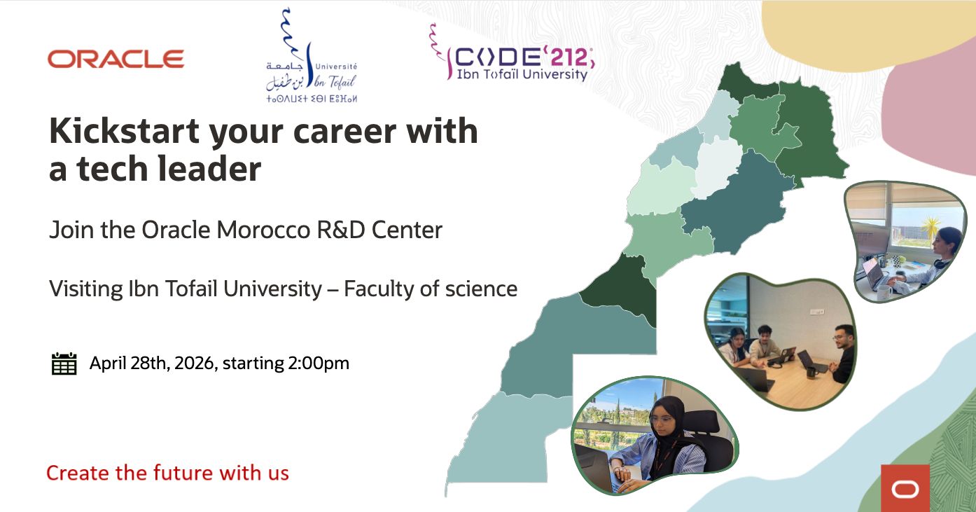 📢 Kickstart your career with a tech leader - Université Ibn Tofail